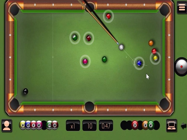 8 BALL BILLIARDS CLASSIC online spiel | POMU Spiele