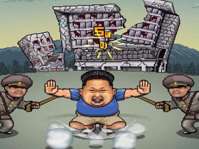 JUMPING KIM online spiel | POMU Spiele