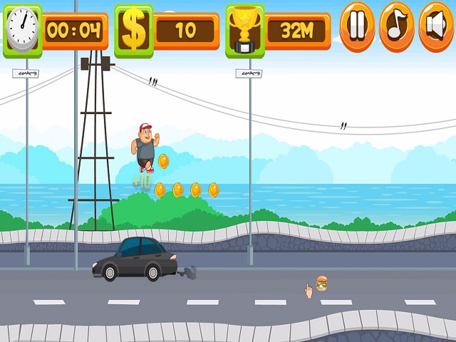 CRAZY RUNNER online spiel | POMU Spiele