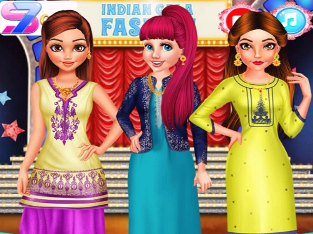 PRINCESS INDIAN GALA FASHION online spiel | POMU Spiele