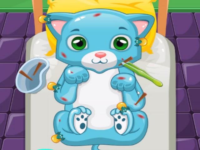 LITTLE CAT DOCTOR online spiel | POMU Spiele