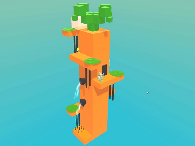 BLOCKY RABBIT TOWER online spiel | POMU Spiele