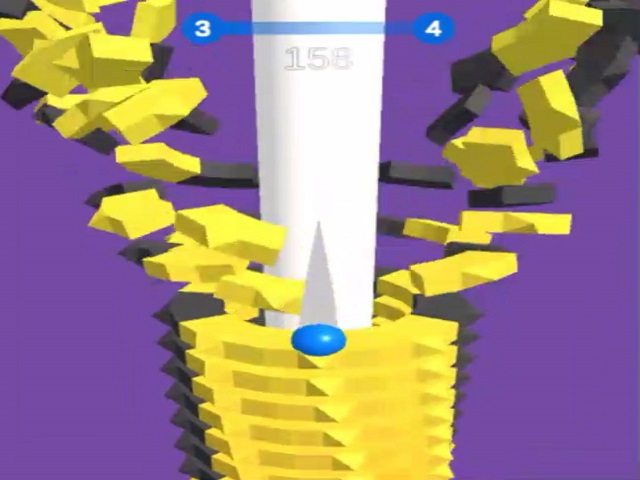 STACK FALL 3D online spiel | POMU Spiele